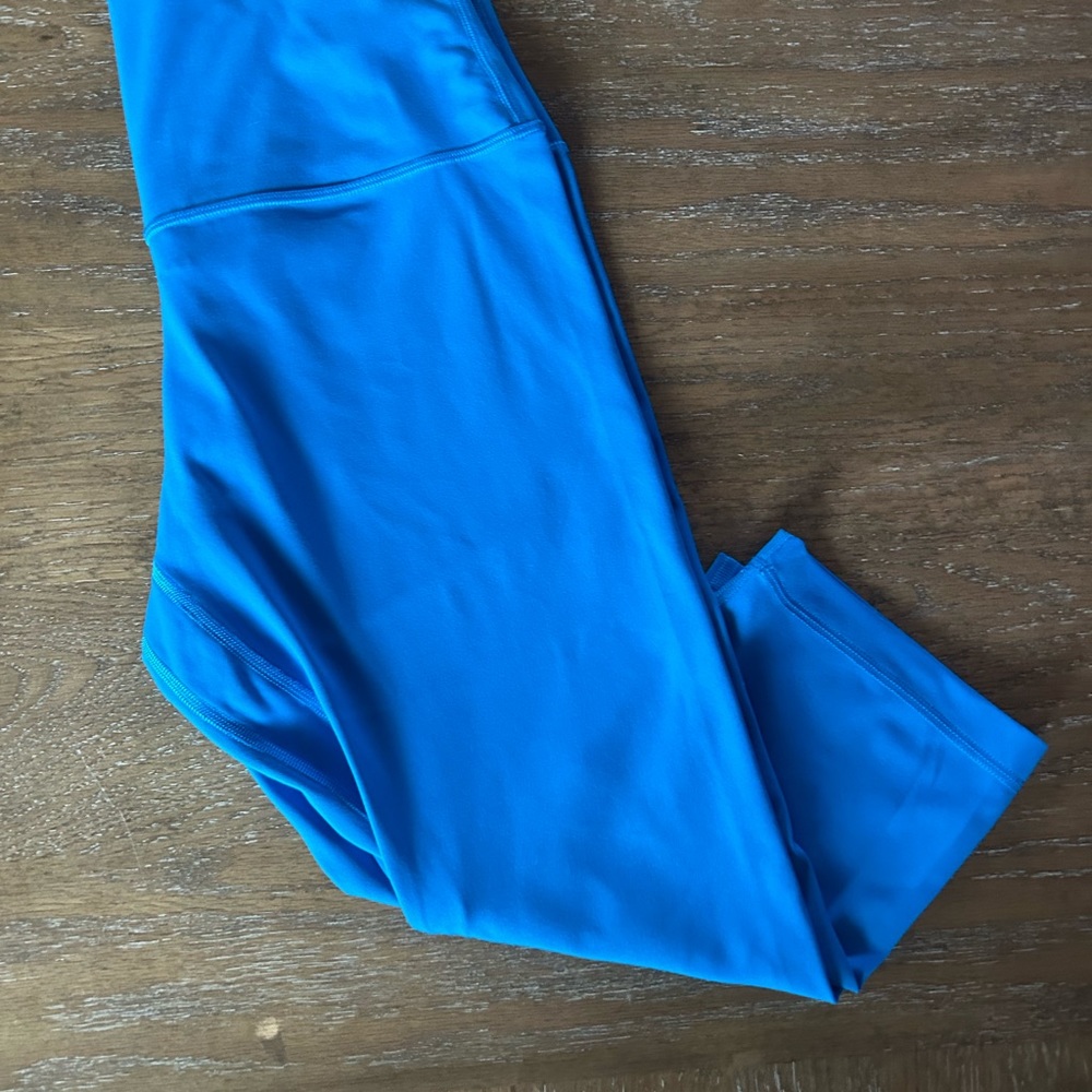 Lululemon 18” Inseam Poolside Blue Color Align Capri … - Gem